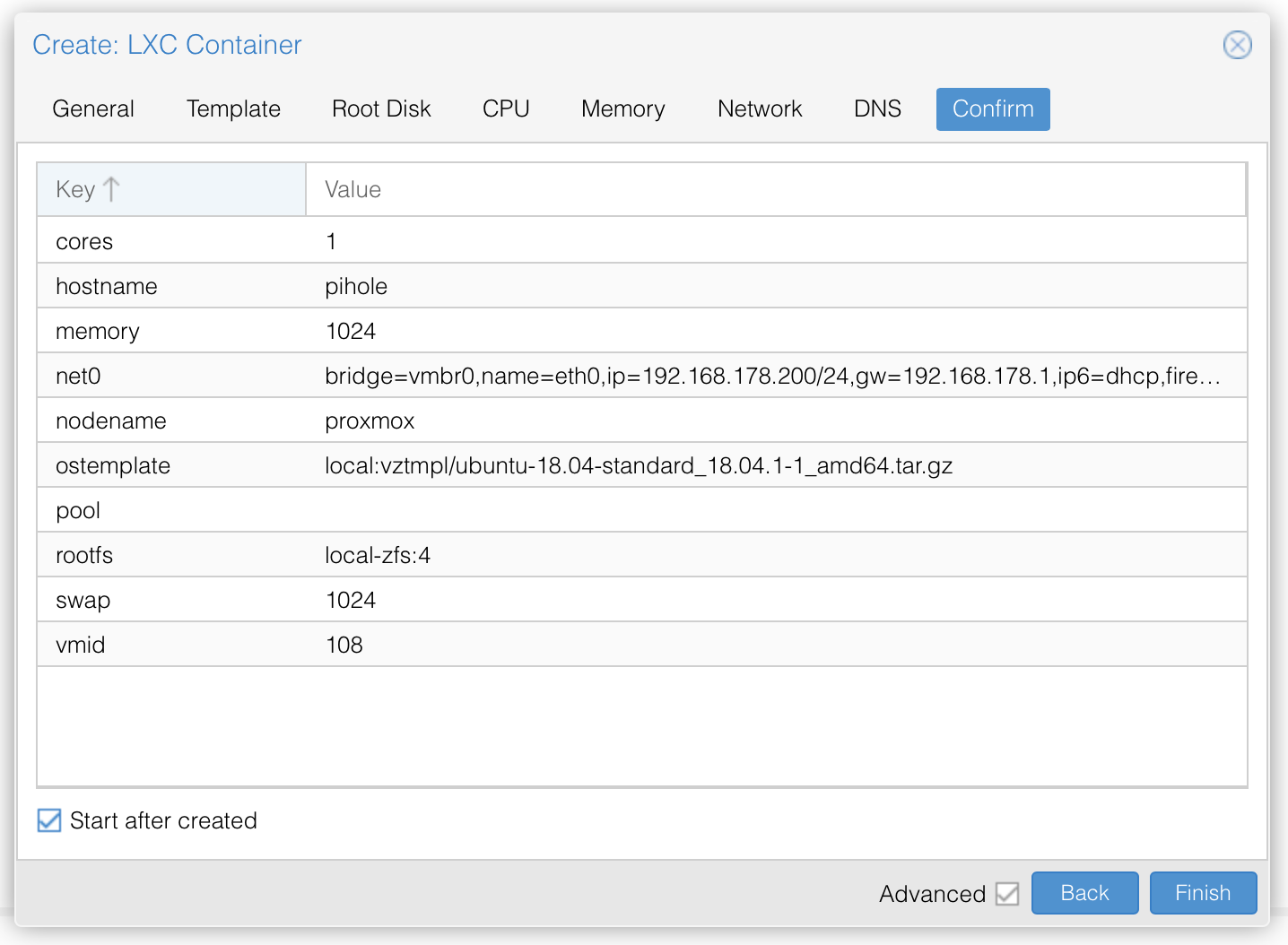 Install pihole on a ProxMox LXC ubuntu container and setup as Primary DNS for a Unifi Network ...