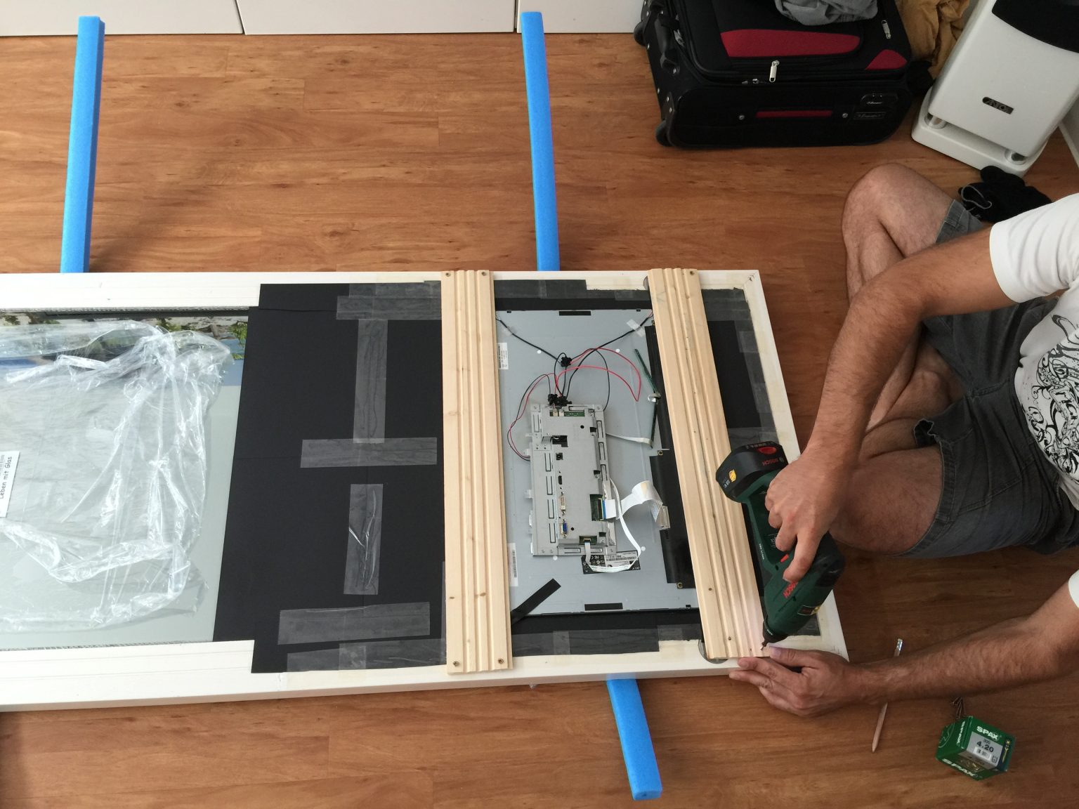 Build a smart MagicMirror with two displays running on Raspberry Pi ...